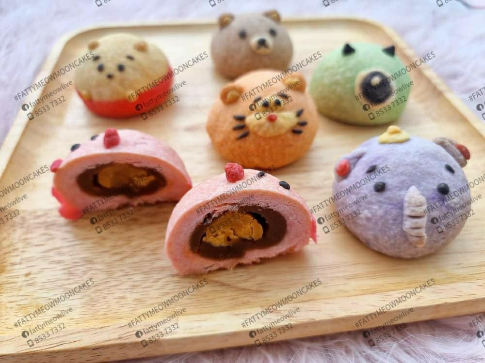DISNEY CHARACTER MOONCAKE, Food & Drinks, Homemade Bakes on Carousell