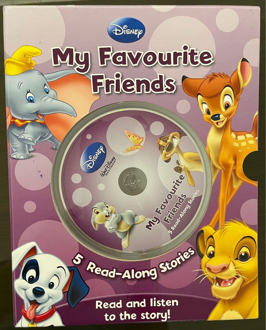 Disney My Favourite Friends - 5 Read-Along Stories, Hobbies & Toys ...