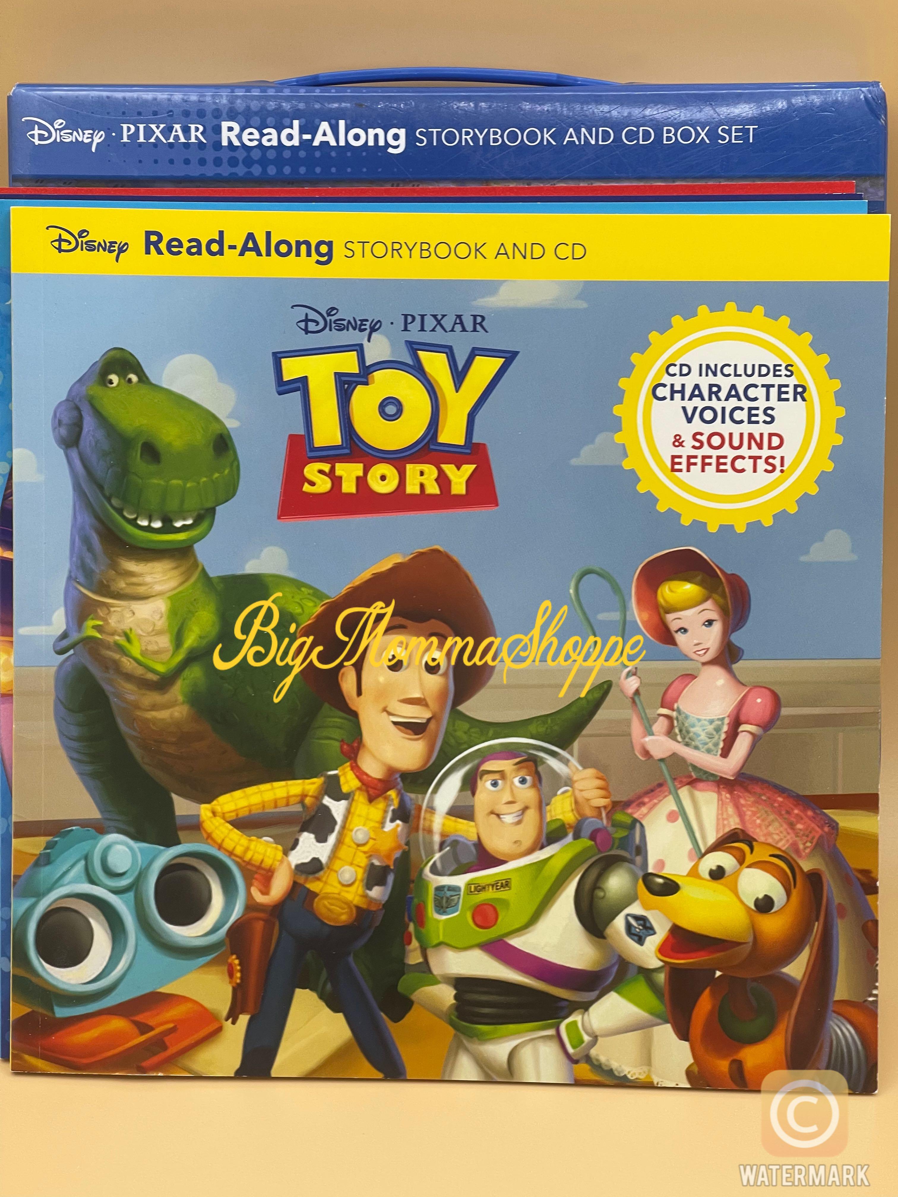 Disney Pixar Read-Along Storybook and CD Box Set, Hobbies & Toys, Music ...