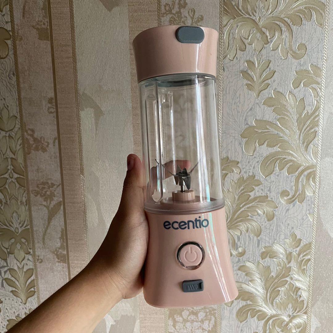 Ecentio Portable Blender Mini Juicer 400ML botol Juice blender cup USB ... Ecentio Portable Blender Mini Juicer 400ML botol Juice blender cup USB ...