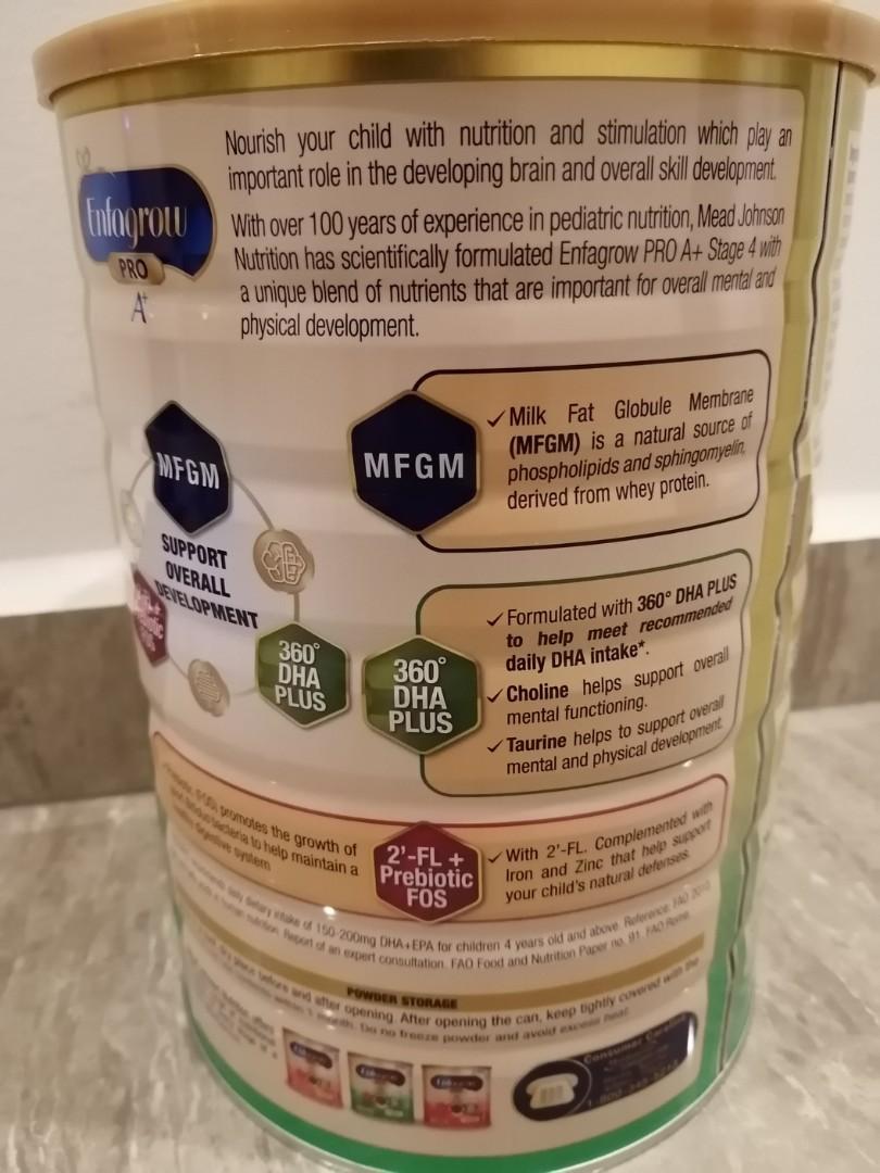 Enfagrow Pro A+ Stage 4, Food & Drinks, Other Food & Drinks on Carousell