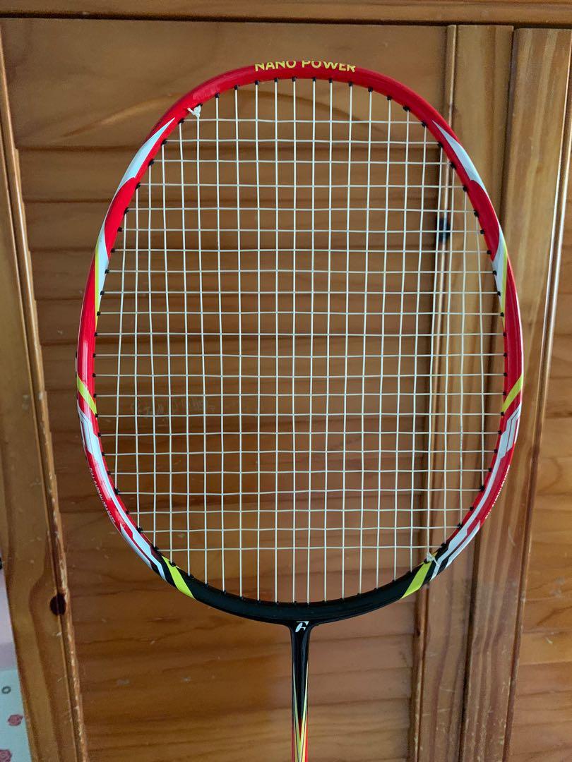 Fleet Badminton weighted training racket, Sports Equipment, Sports ...