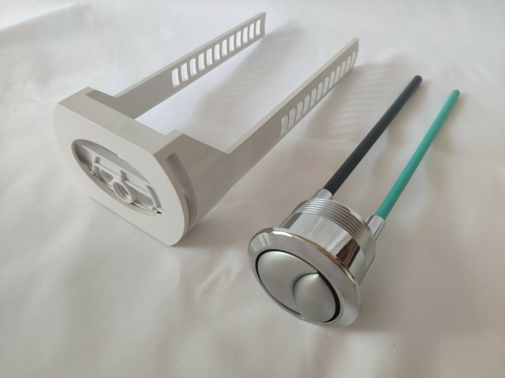 Geberit Impuls 250 dual flush valve button lid bracket Support Ideal ...