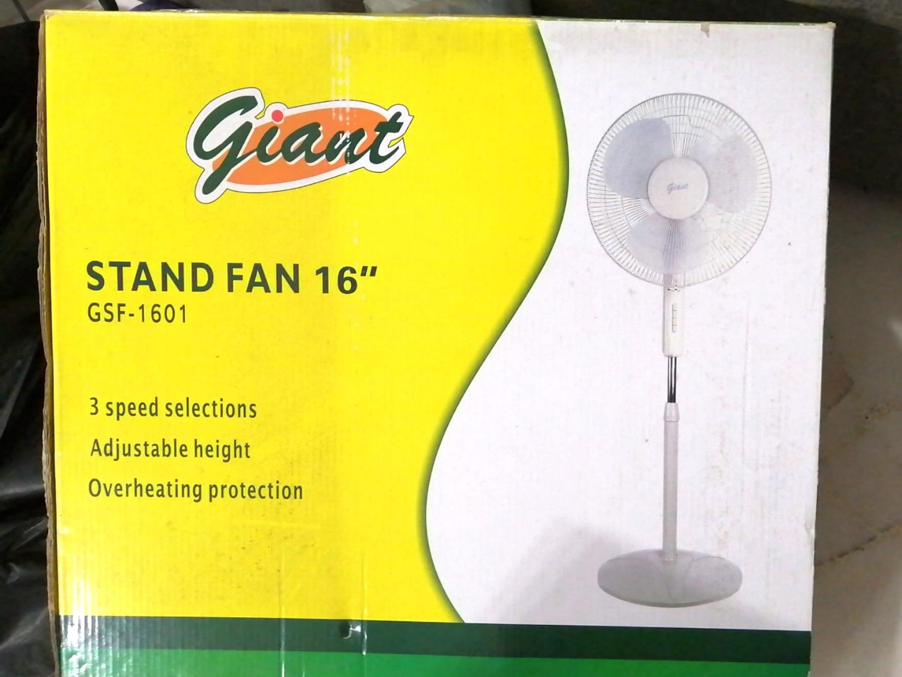 Giant Standing Fan GSF-1601, Furniture & Home Living, Lighting & Fans ...