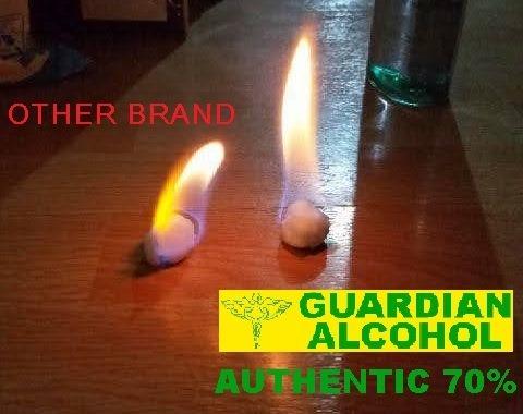 GUARDIAN Isopropyl Alcohol 70% , 1 Gallon, Health & Nutrition, Medical ...