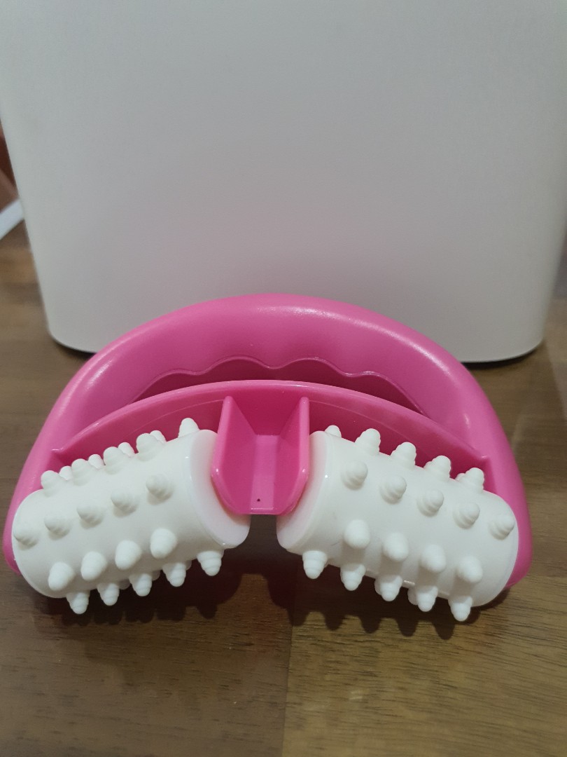 Hand held massager roller, Health & Nutrition, Massage Devices on Carousell