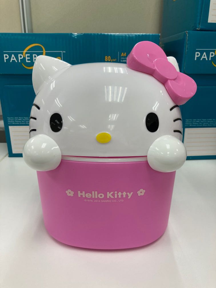 Hello Kitty plastic table container/bin, Furniture & Home Living, Home ...