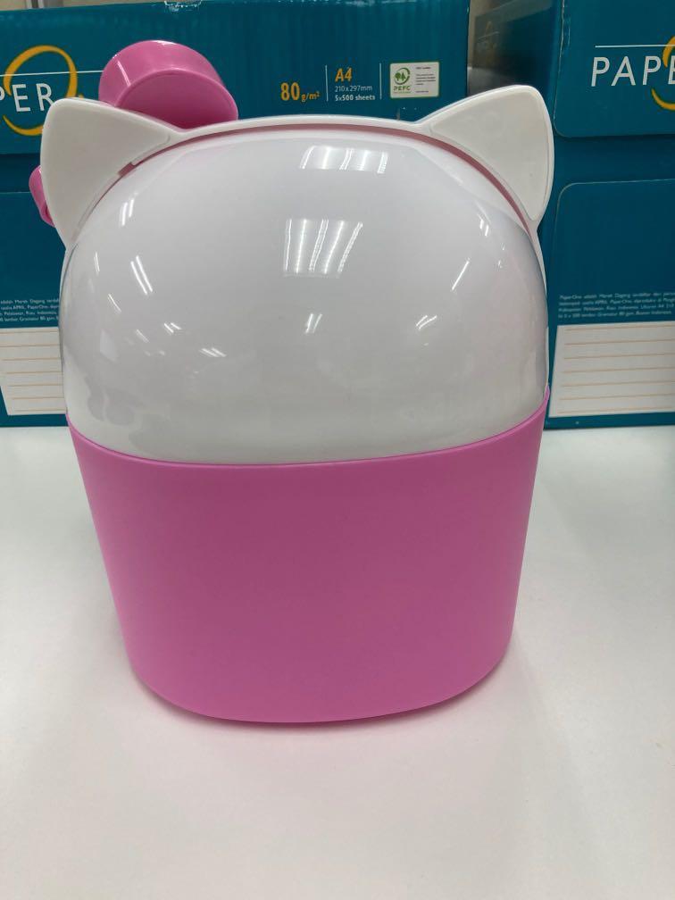 Hello Kitty plastic table container/bin, Furniture & Home Living, Home ...