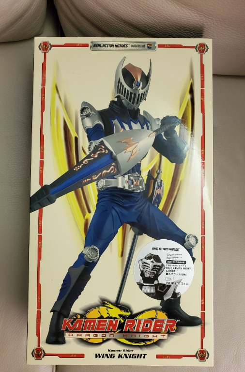 Hot Medicom 幪面超人 Rah masked kamen rider Ryuki 龍騎 wing knight 騎士 1/6 12吋 ...