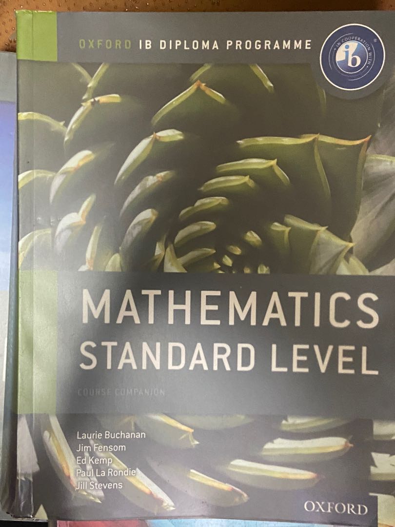 IBDP Textbook Math SL, 興趣及遊戲, 書本 & 文具, 教科書 - Carousell