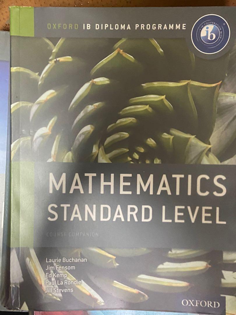 IBDP Textbook Math SL, 興趣及遊戲, 書本 & 文具, 教科書 - Carousell