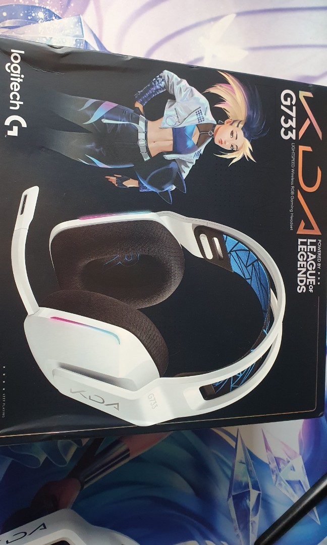 KDA Logitech Gaming Headset G733, Computers & Tech, Parts & Accessories ...