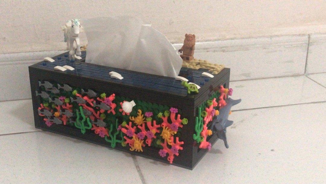 Lego tissue box, Furniture & Home Living, Home Decor, Frames & Pictures ...