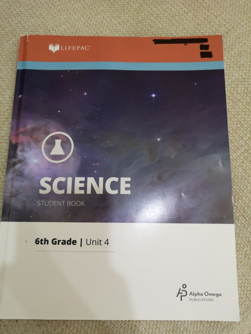 Lifepac Science Student Book 6th Grade Unit 4, Hobbies & Toys, Books ...