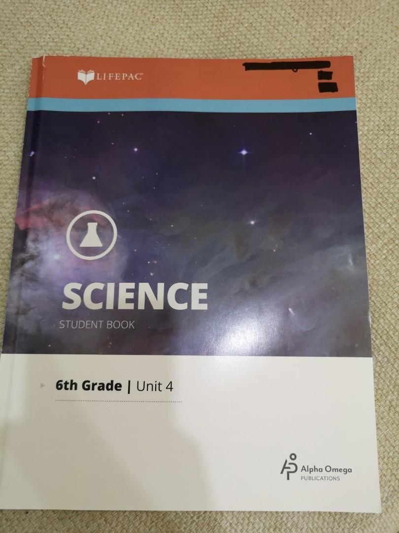 Lifepac Science Student Book 6th Grade Unit 4, Hobbies & Toys, Books ...