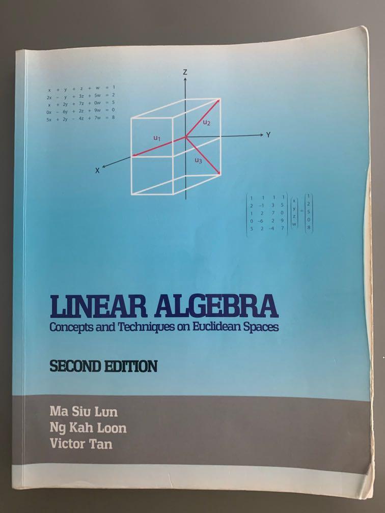 Linear Algebra Concepts and Techniques on Euclidean space Second edition, Hobbies & Toys, Books ...