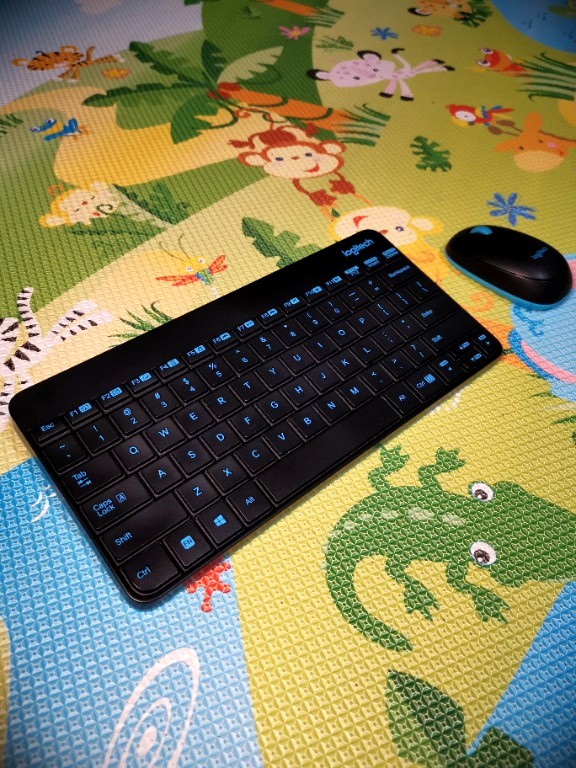 Logitech Mk245 Nano Wireless Keyboard And Mouse Combo Computers And Tech Parts And Accessories