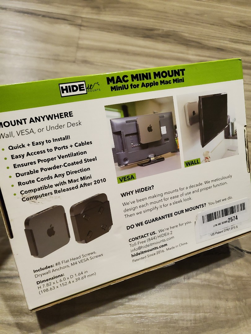 Mac Mini Monitor Mount, Computers & Tech, Parts & Accessories, Other ...