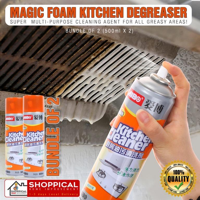 Everyday Magic Foam Bundle Super Kitchen Household Degreaser Removes ...