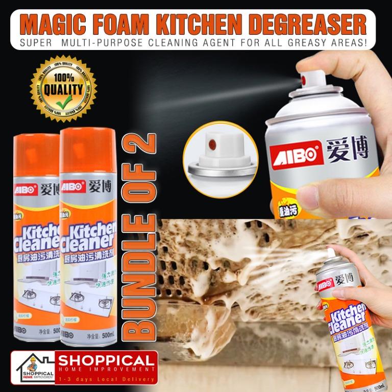 Everyday Magic Foam Bundle Super Kitchen Household Degreaser Removes ...