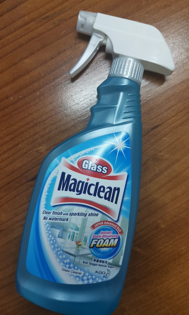 Magic lean Glass Cleaner and Fabric Freshener Bundle, Furniture & Home ...