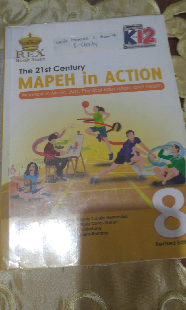 MAPEH in Action 8, Hobbies & Toys, Books & Magazines, Textbooks on Carousell