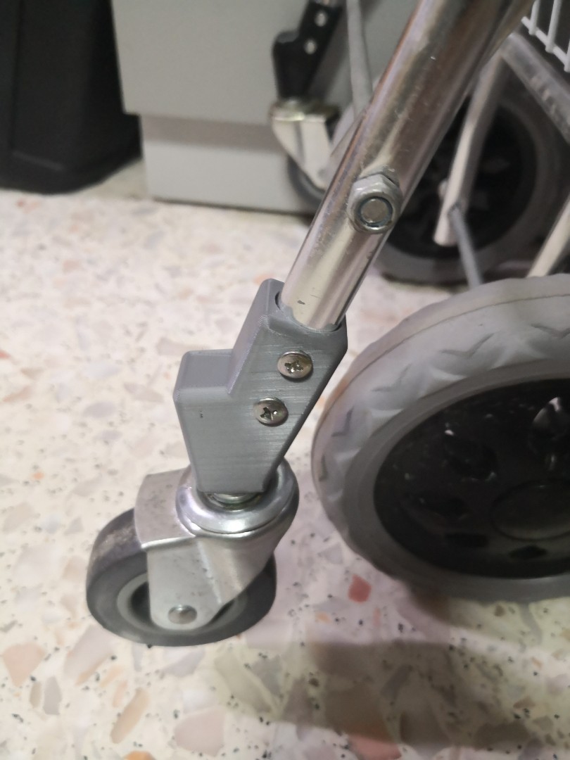 Market trolley wheel mount, Furniture & Home Living, Home Improvement ...