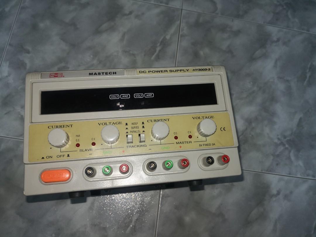 Mastech DC Bench Power Supply HY3003-3, TV & Home Appliances ...
