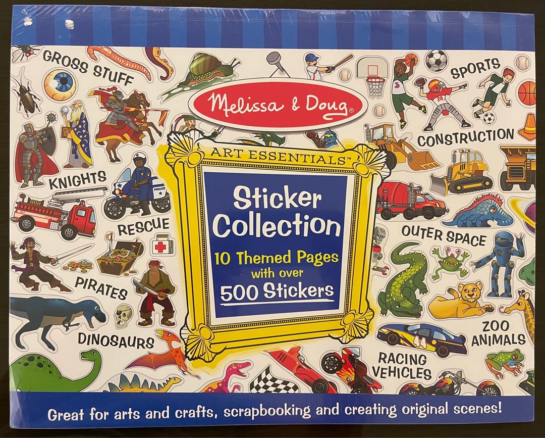Melissa & Doug Sticker Collection, Hobbies & Toys, Stationery & Craft ...