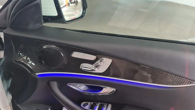 Mercedes Right Hand Drive Carbon Fiber Aircon consoles, Center console ...