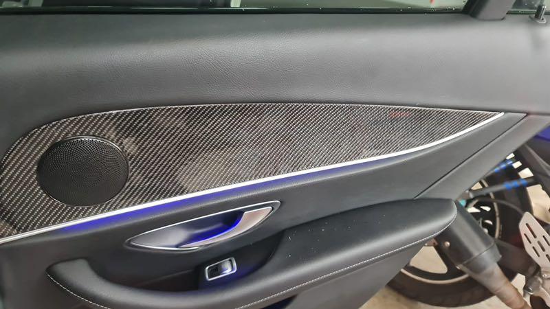 Mercedes Right Hand Drive Carbon Fiber Aircon consoles, Center console ...