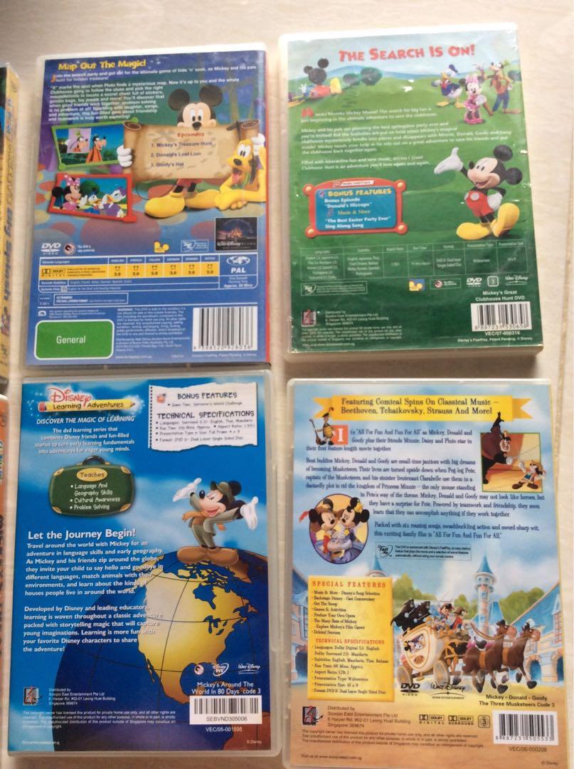 Mickey Mouse DVD, Hobbies & Toys, Music & Media, CDs & DVDs on Carousell