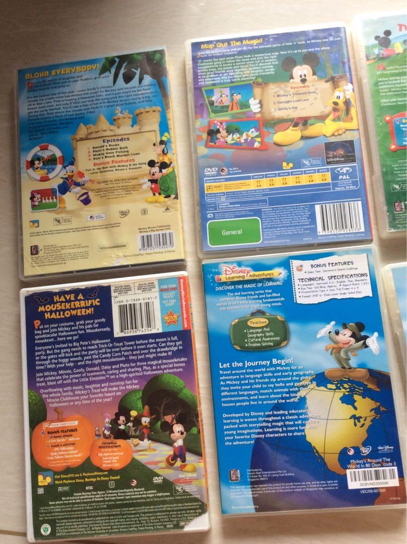 Mickey Mouse DVD, Hobbies & Toys, Music & Media, CDs & DVDs on Carousell