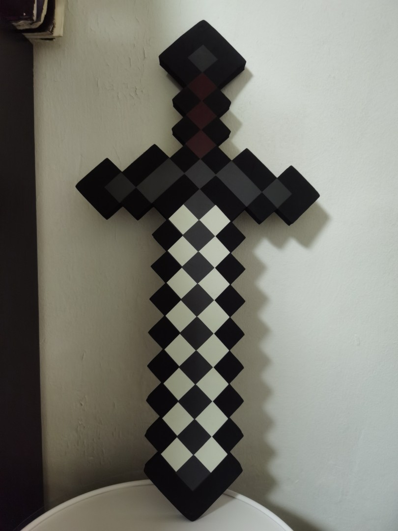 Minecraft Sword, Hobbies & Toys, Toys & Games on Carousell