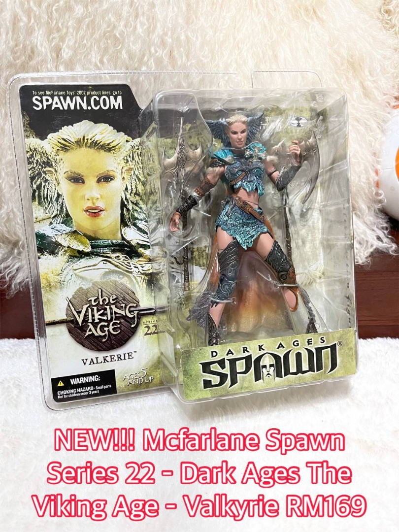 MISB!! McFarlane Spawn Series 22 Dark Ages The Viking Age Valkyrie ...
