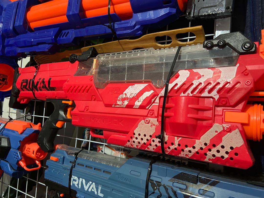 Nerf Rival Nemesis MXVII-10K, Red, Hobbies & Toys, Toys & Games on ...