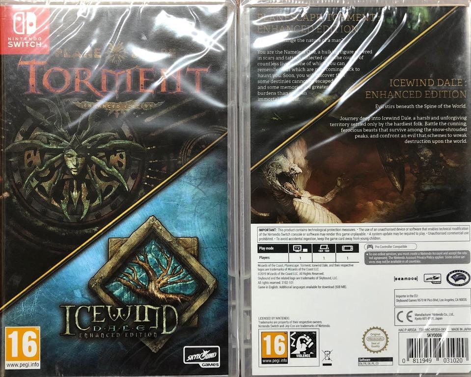 Nintendo Switch Planescape Torment & Icewind Dale Enhanced Edition (EU ...