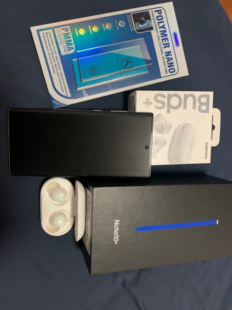 Note 10 plus (free galaxy buds + plus), Mobile Phones & Gadgets, Mobile ...