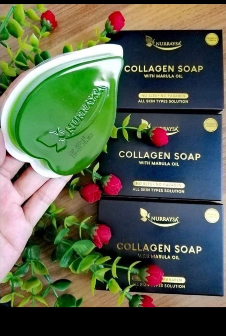 Collagen Soap with Marula Oil, Beauty & Personal Care, Bath & Body ...