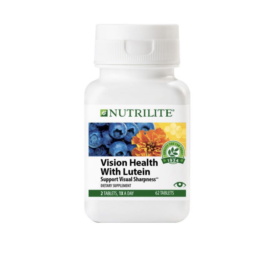 Nutrilite Vision Health with Lutein - 62tablets, Health & Nutrition ...