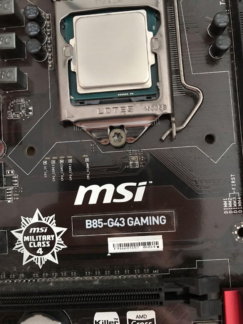 Gaming Cpu Ram Mobo 550W PSU, Computers & Tech, Parts & Accessories ...