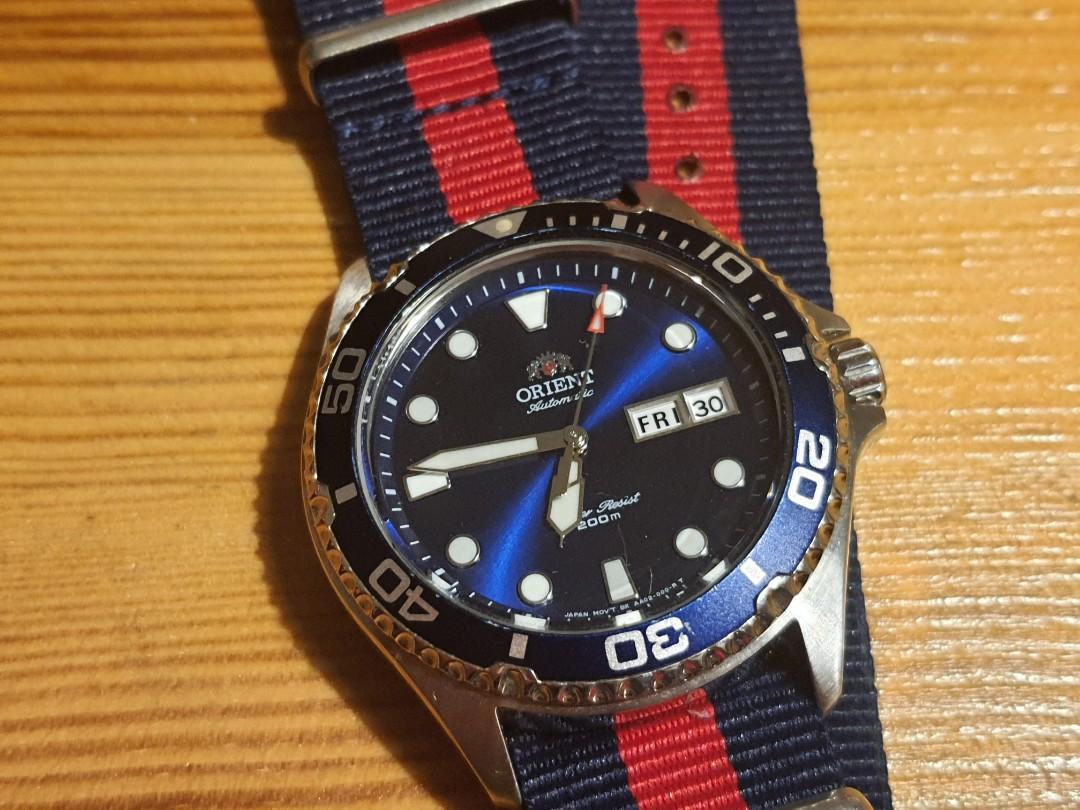 Orient Ray 2 Automatic Diver Watch FULL SET, Men's Fashion, Watches ...