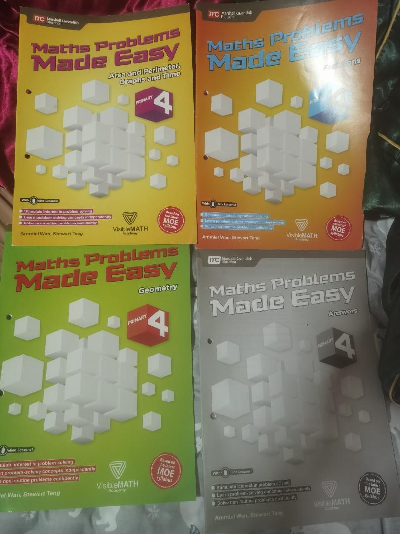 P4 Math problem solving by topics (Math problems made easy), Hobbies ...