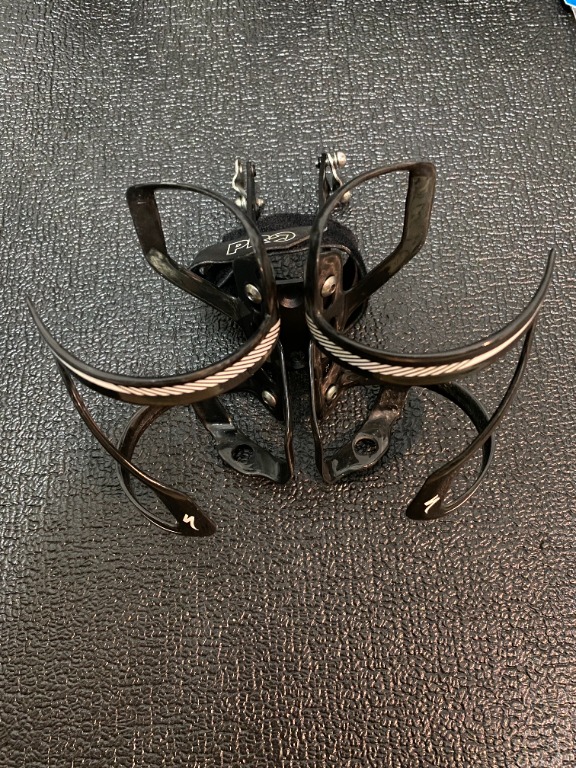 Pro-Aero-Fuel Triathlon Bottle Holder with Specialized Carbon Cages ...