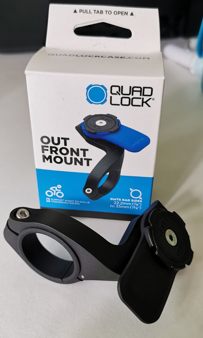 Quad-Lock - Out Front Mount with Black Lever, Sports Equipment ...