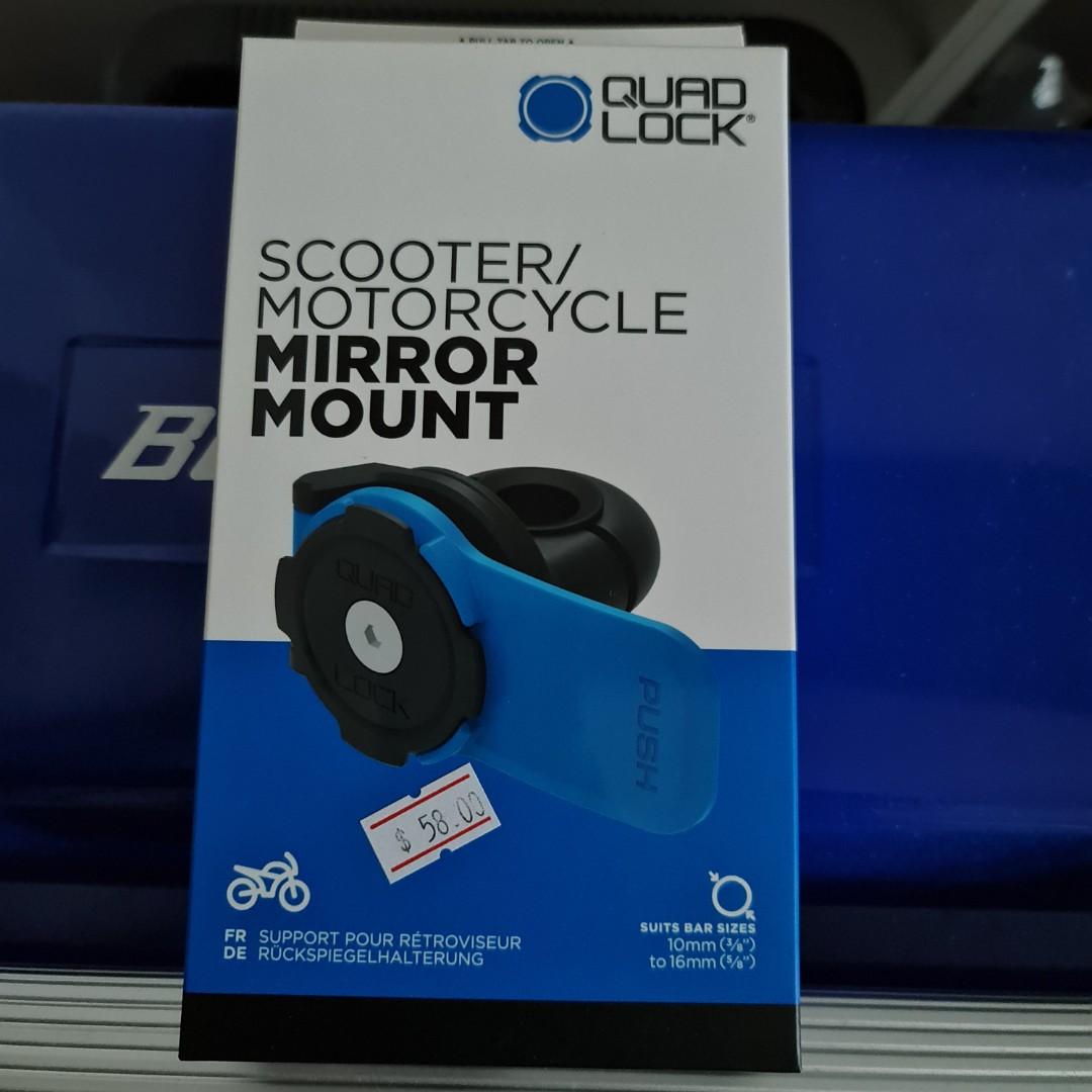 Quadlock Mirror Mount, Motorcycles, Motorcycle Accessories on Carousell