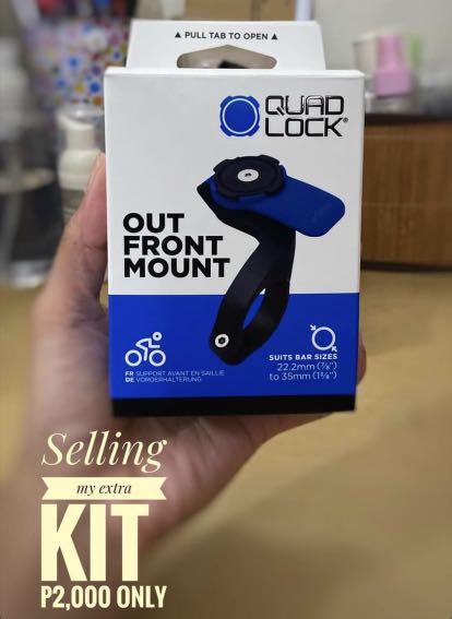 Quad lock out front mount, Sports Equipment, Bicycles & Parts, Bicycles ...