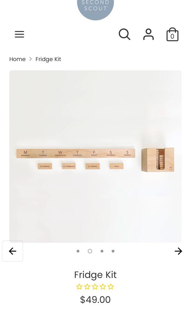 Second Scout Fridge Kit, Babies & Kids, Baby Nursery & Kids Furniture ...