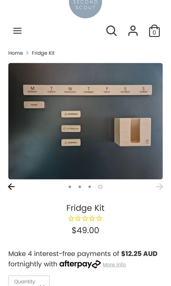 Second Scout Fridge Kit, Babies & Kids, Baby Nursery & Kids Furniture ...