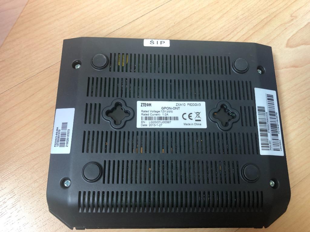 Singtel Optical Network Terminal (ONT) device, Computers & Tech, Parts ...